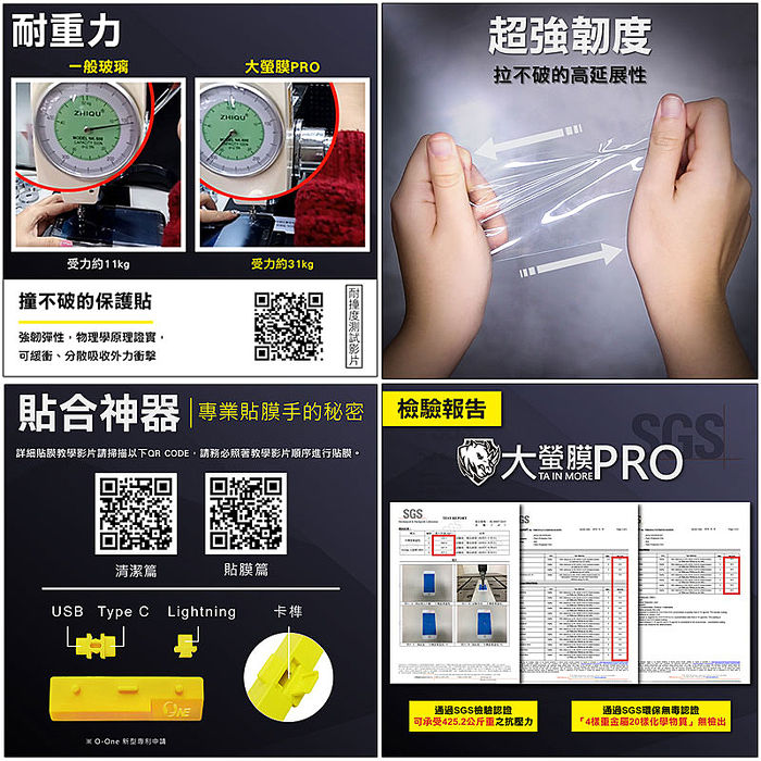 o-one 大螢膜PRO- Google Pixel 8 Pro 正面 螢幕保護貼 犀牛皮曲面修復抗衝擊保護膜-手機/平板/配件-手機/平板 ...