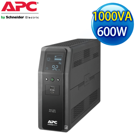APC Back-UPS Pro 1000VA 在線互動式不斷電系統 (BR1000MS-TW)-網路．喇叭．周邊．儲存-台灣大哥大 ...